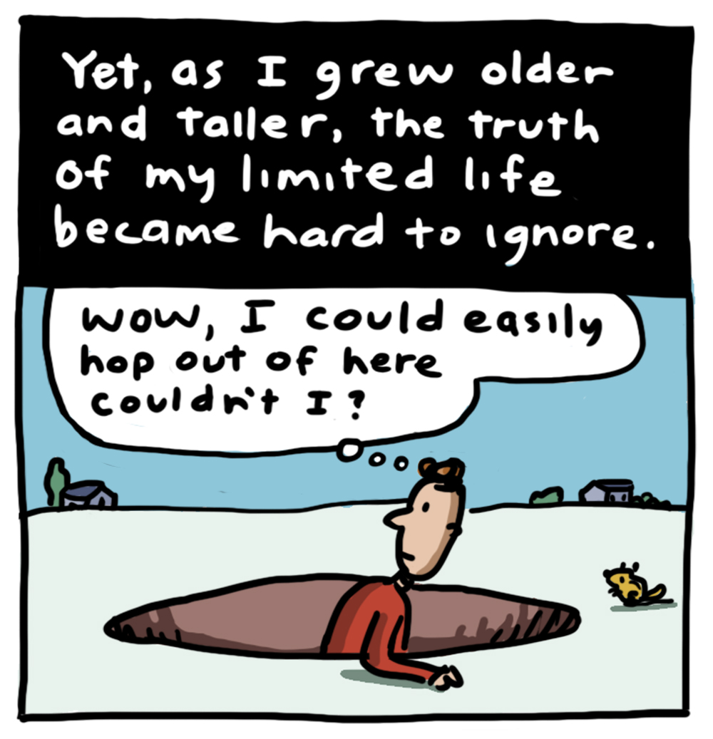 My Hole Life – One Comic At A Time by David Milgrim